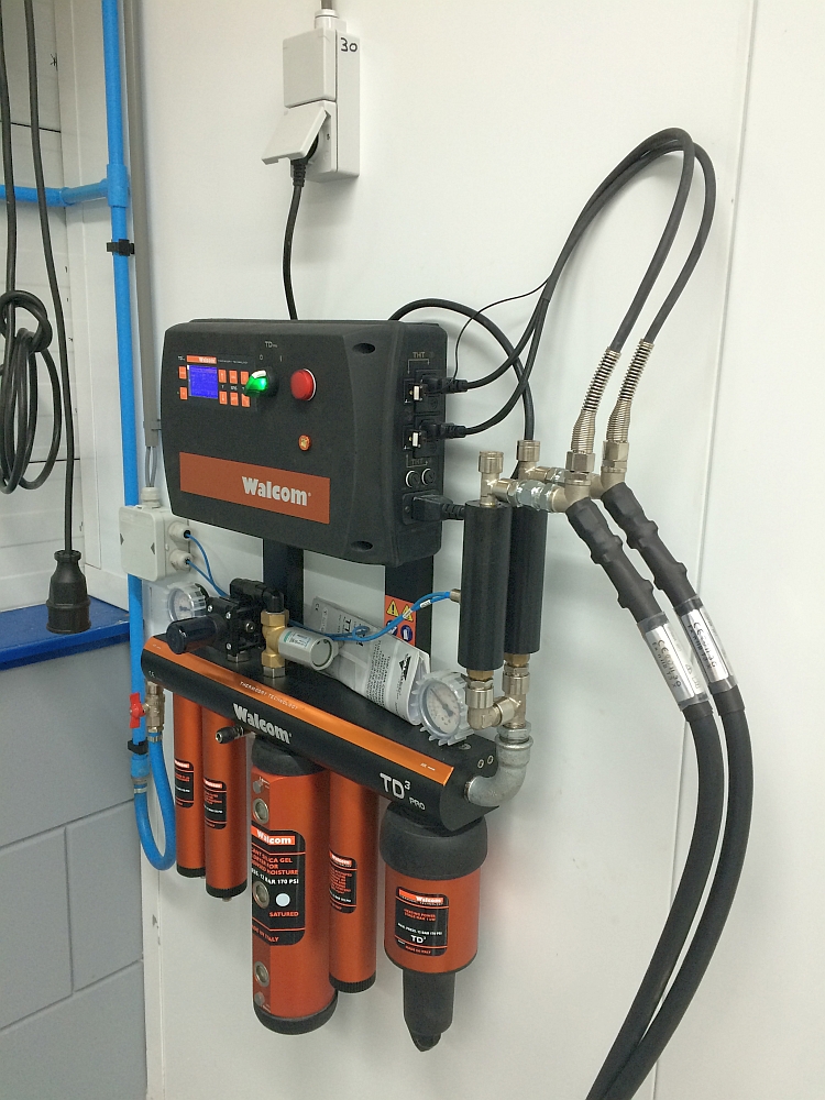 Walcom Thermodry TD3 Pro incl 12m slang - Spuiten met stikstof / verwar